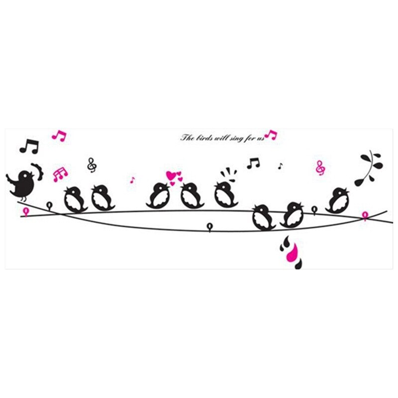 Children Band cartoon Musical Note wall decals 3d ... – Grandado