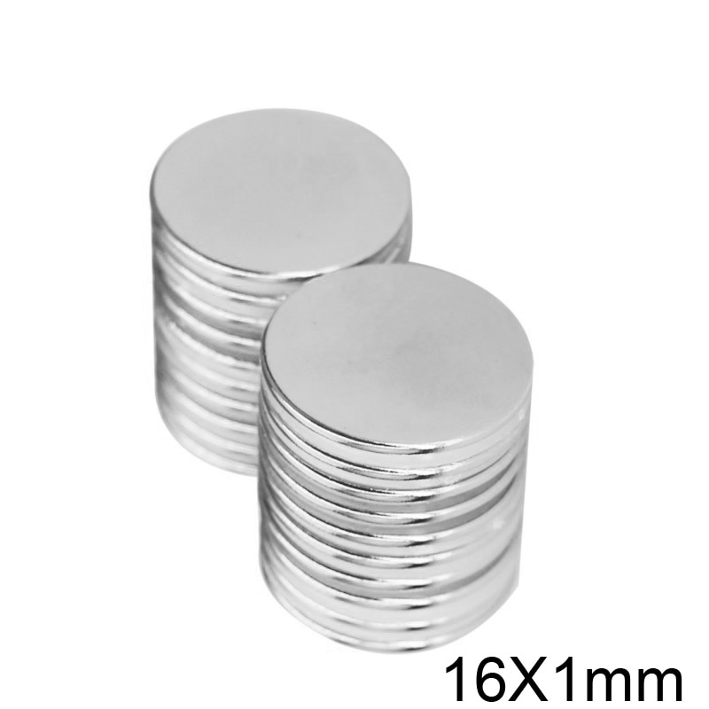 10/20/50/100/200pcs 16x1 mm Rare Earth Magnets Dia... – Grandado