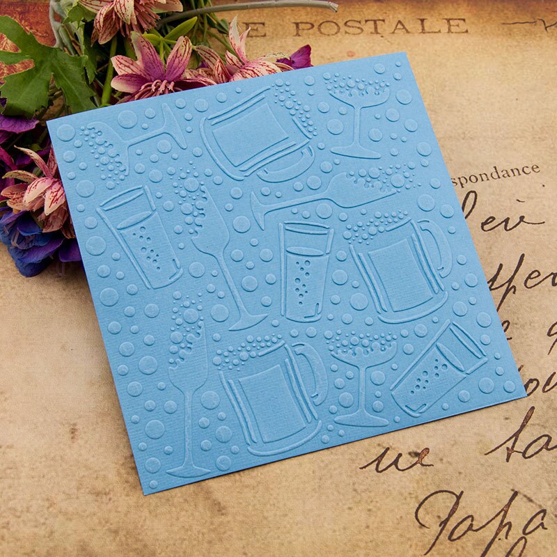 HAPPY BIRTHDAY Plastic Embossing Folder For Scrapb... – Grandado