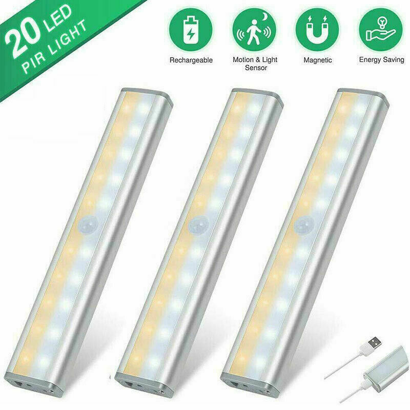 Oplaadbare 20 Led Keuken Kast Plank Teller Strip V... – Vicedeal