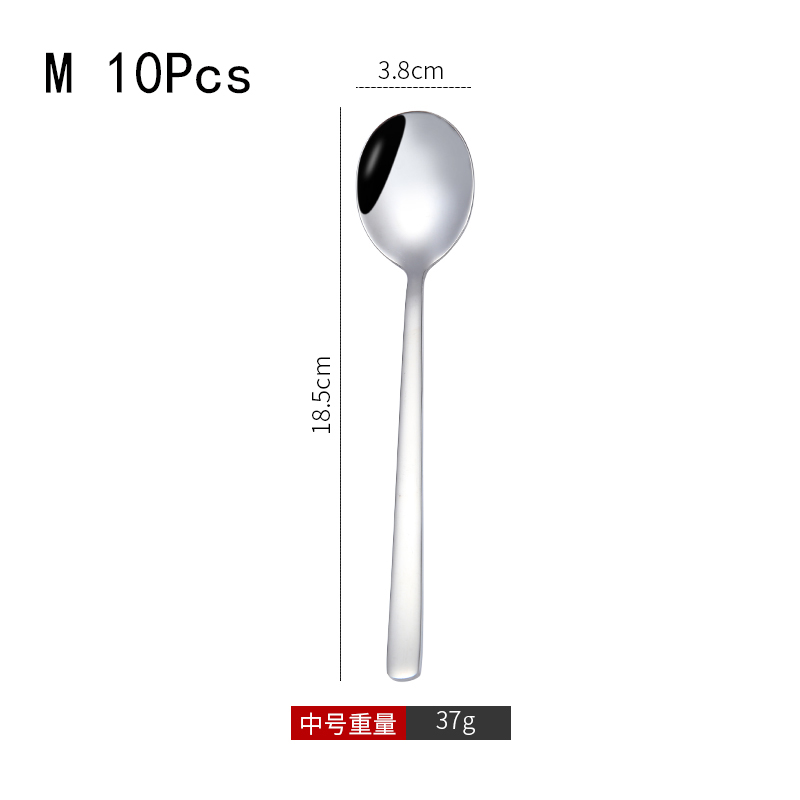 5/10pcs/set 304 Stainless Steel Korean Spoons With... – Vicedeal