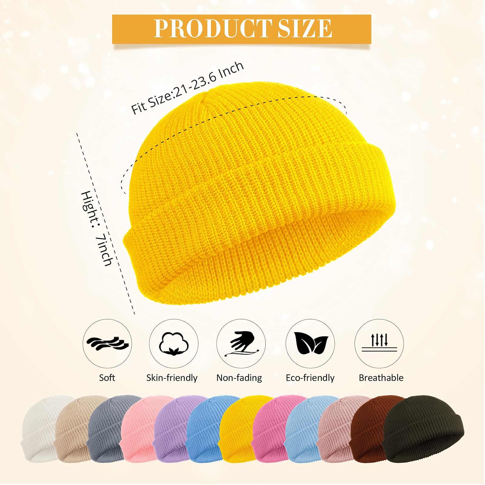 2022 Trawler Beanie Hats Knit Cuff Beanie Roll-Up ... – Grandado