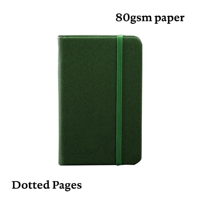 Classic Fabric A6 Dotted Journal Dot Grid Bullet N... – Grandado