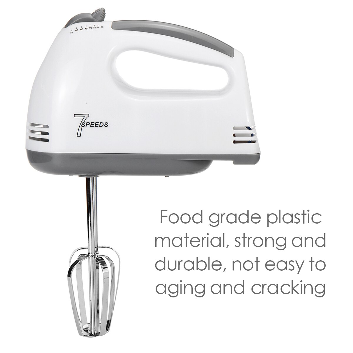 7 Speed Electric Food Mixer Handheld Blender Egg B... – Grandado