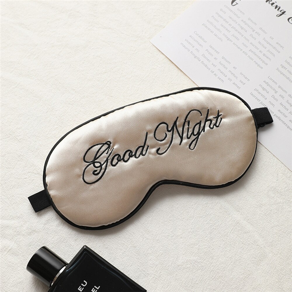 Sleep Mask Sleeping Silk Eye Cover Dream Night Mas... – Grandado