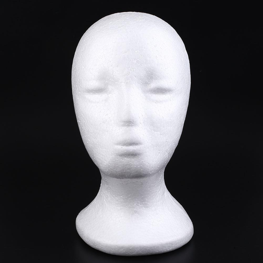 Female Styrofoam Foam Mannequin Manikin Head Model... – Vicedeal