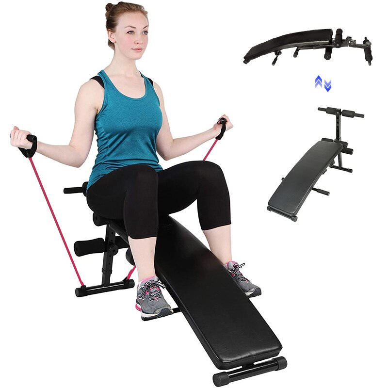 Outdoor Fitness Foldable Abdominal Back Weight Tra... – Grandado