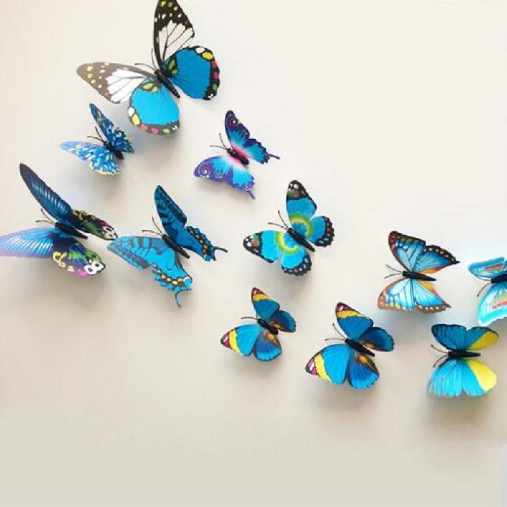 Butterfly Refrigerator Sticker Home Decoration Kit... – Grandado