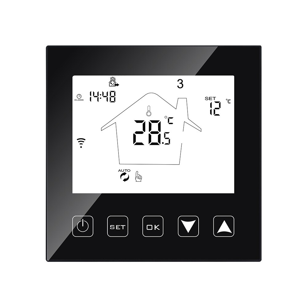 3A 16A WIFI Floor Heating Thermostat Boiler Valve ... – Grandado