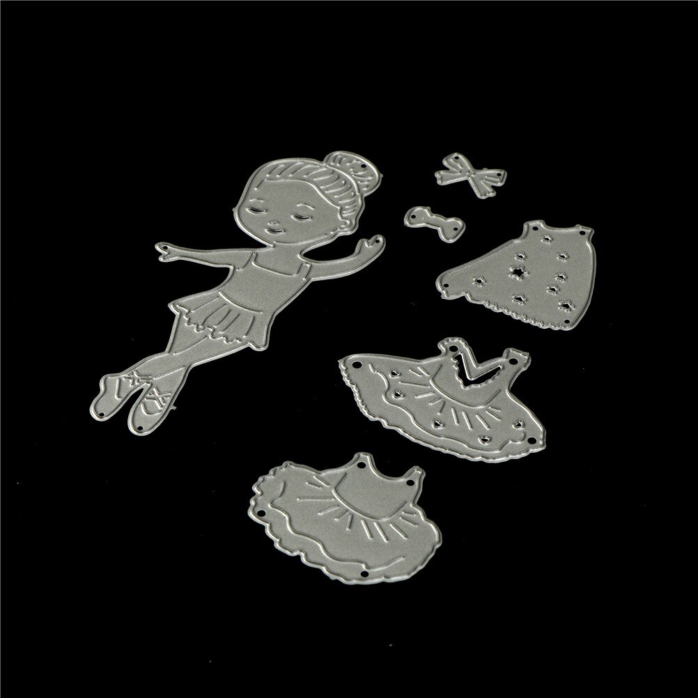 1pc Lovely Dancing Ballet Dream Girl Metal Cutting... – Vicedeal