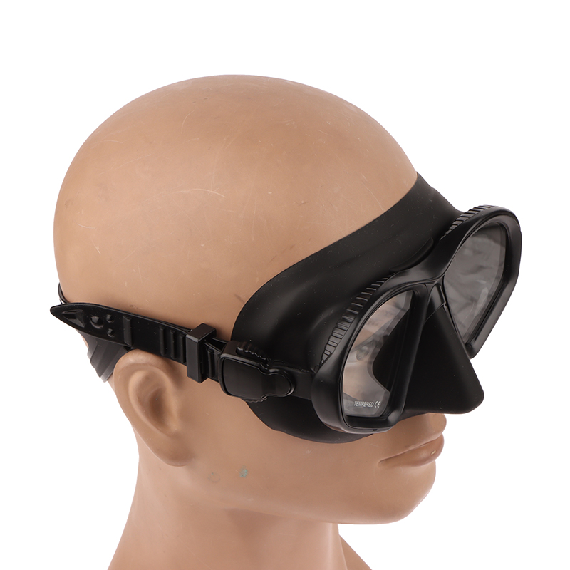 Silicone Skirt Tempered Glass Diving Goggles For A... – Grandado