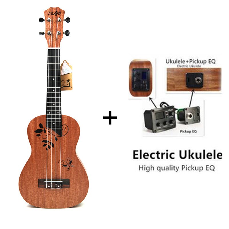 21 inch Ukulele Rosewood Fretboard 4 strings Hawai... – Vicedeal
