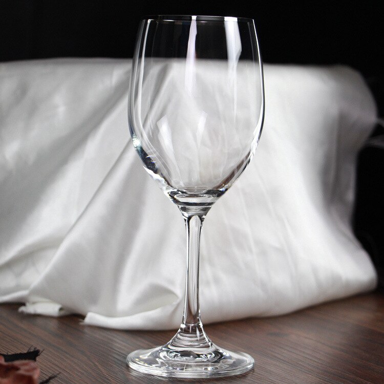 home decoration gold rim red wine glass classic tr... – Grandado