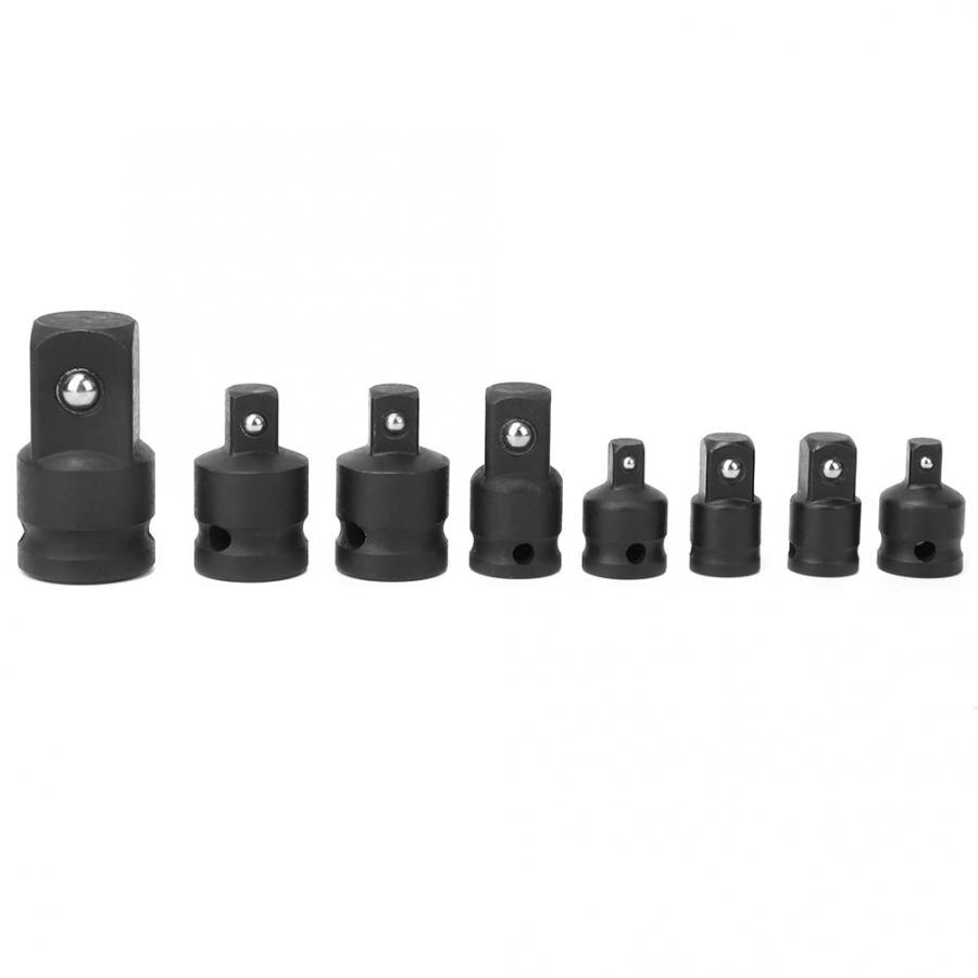 8Pcs 1/4 3/8 1/2 3/4 Socket Adapter Black Ratchet ... – Grandado