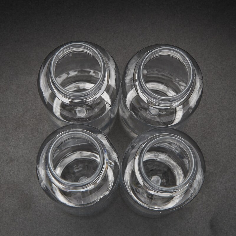 82Pcs 250ML Round Empty PET Plastic Juice Bottles ... – Grandado