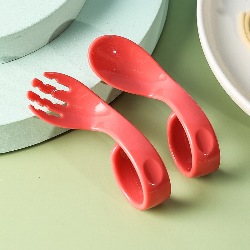 Baby Löffel mit Gabel Baby Utensilien einstellen B... – Grandado