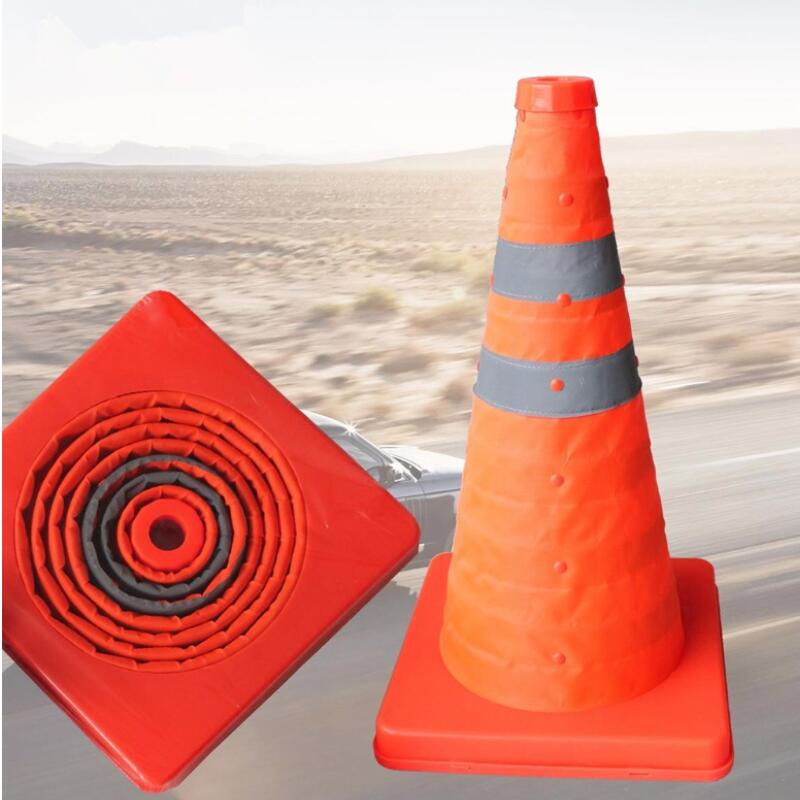 4cm5/50cm/65cm Reflective Traffic Cone Folding Col... – Grandado