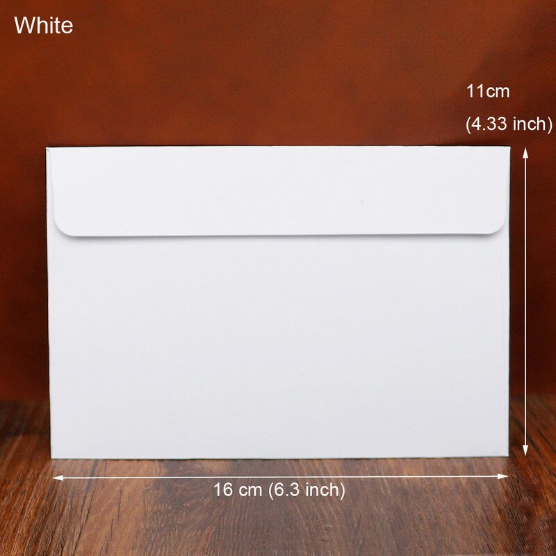 20Pcs Solid Color Envelopes Postcard Package Kraft... – Vicedeal