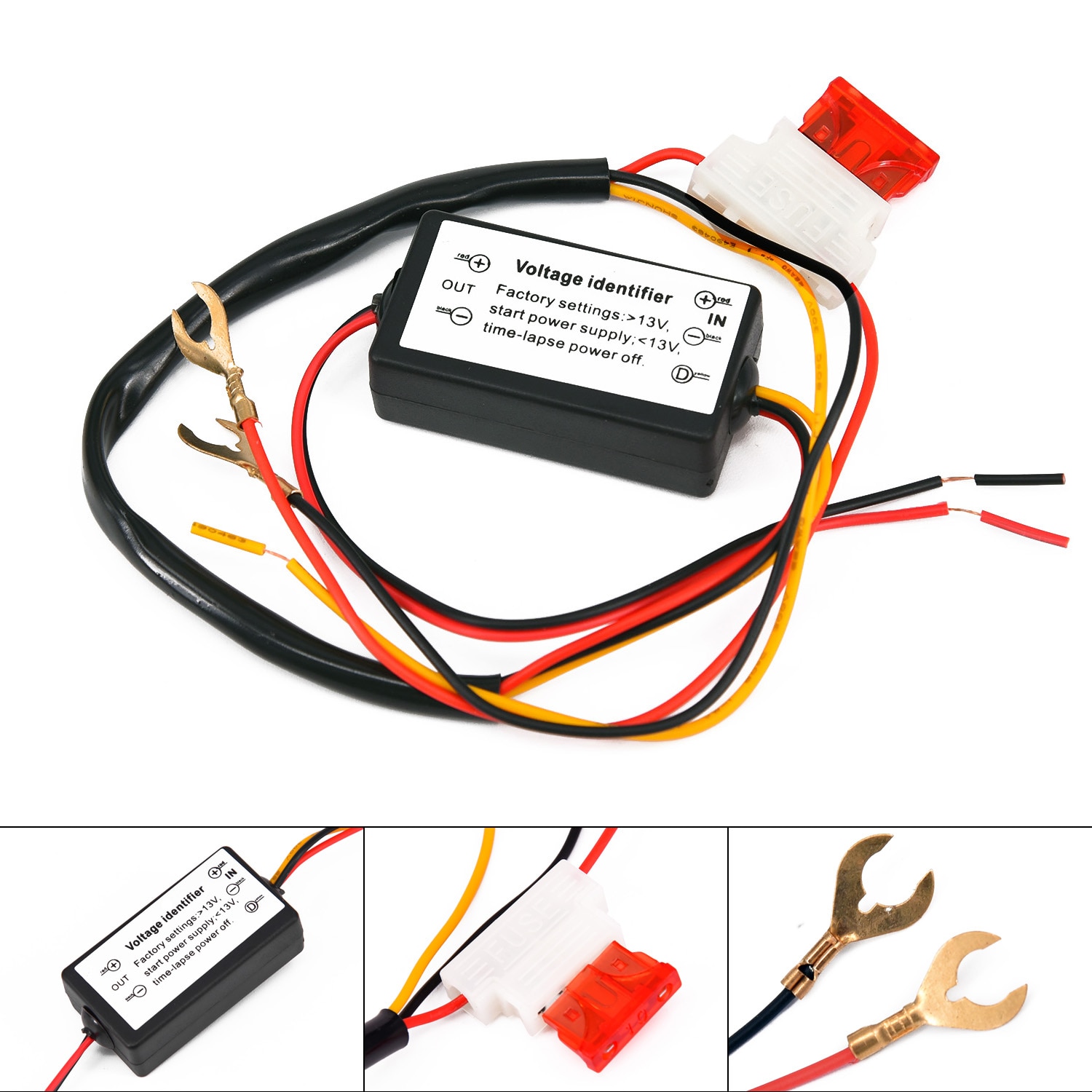 LED Daytime Running Light DRL Relay Harness Fade O... – Vicedeal