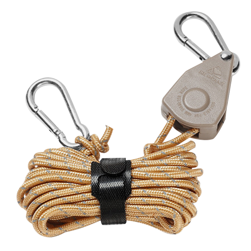 4mm 4m Rope Stopper Tightener Reflective Nylon Pul... – Grandado