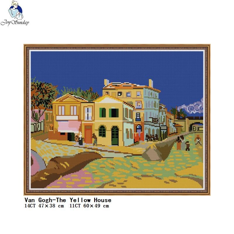 Van Gogh Painting Series Cross Stitch Kits Aida 14... – Grandado