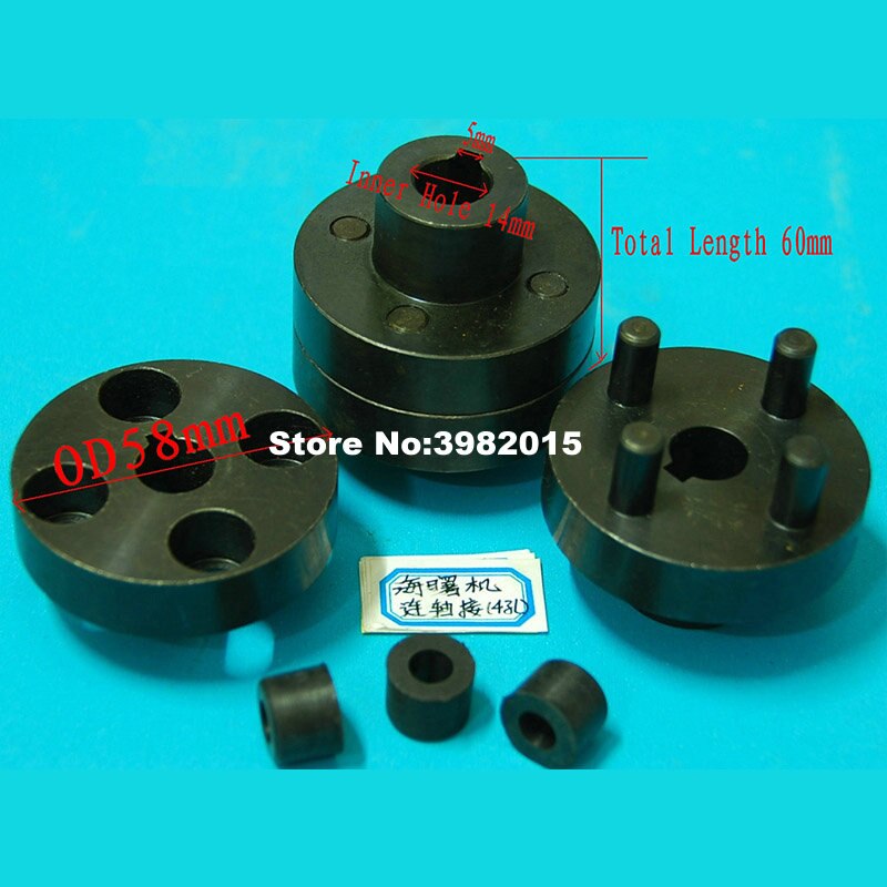 Steel Shaft Coupler Coupling for Three Phase Async... – Vicedeal