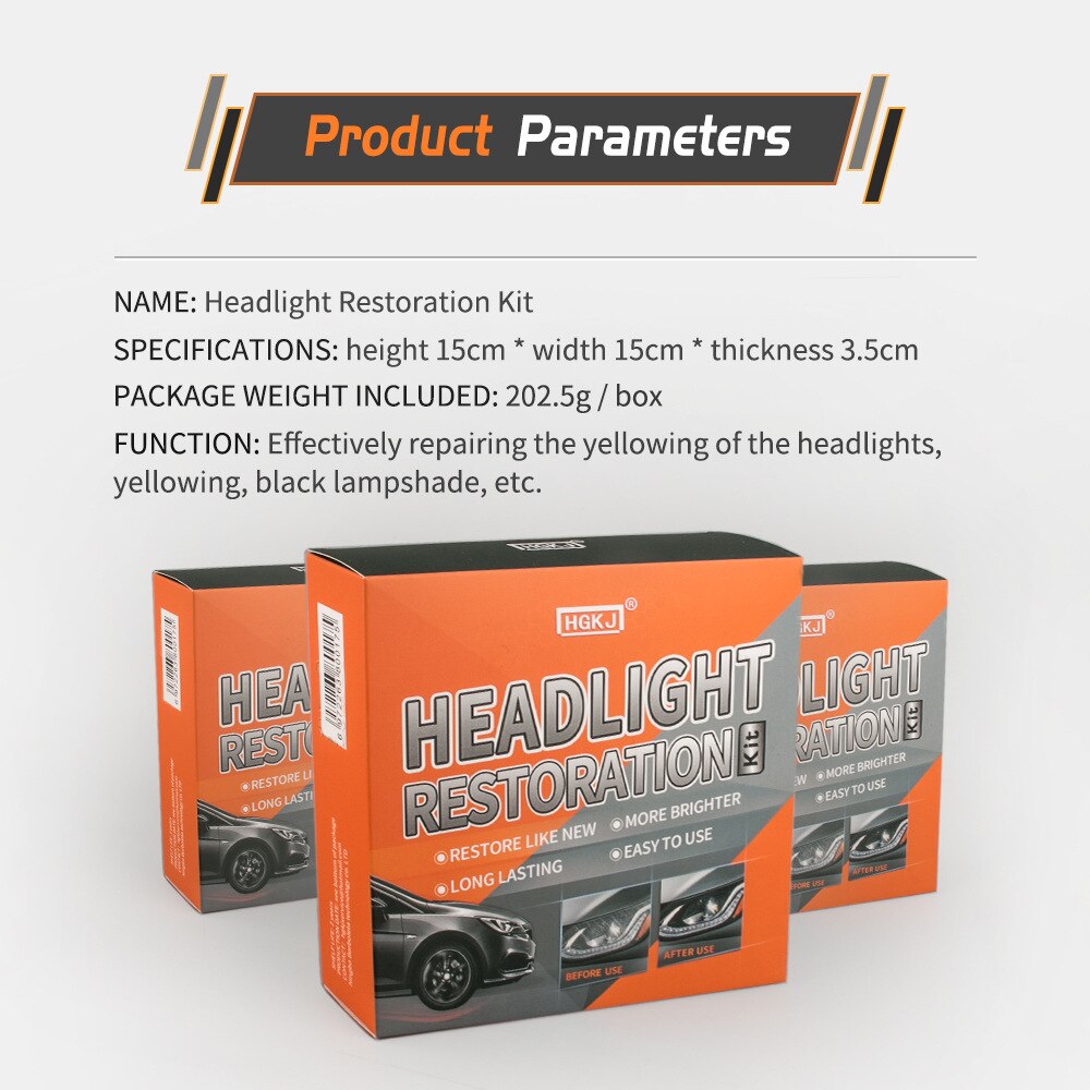 5/10/30ml Headlight Restoration Kit Polishing Head... – Grandado