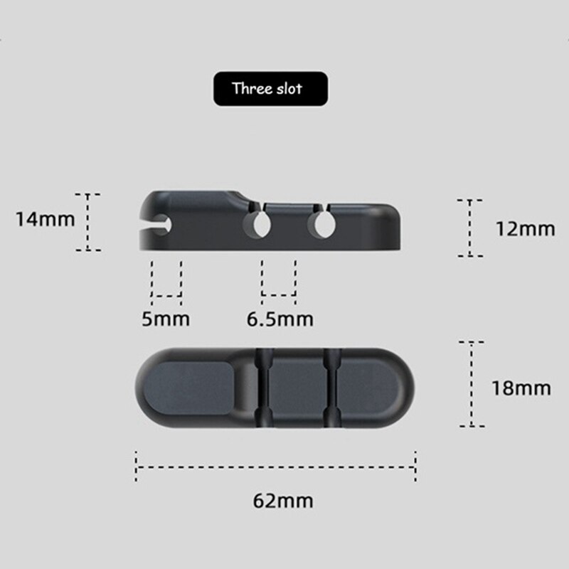 140 Pcs Cable Manager Kit Desktop Data Cable Prote... – Grandado