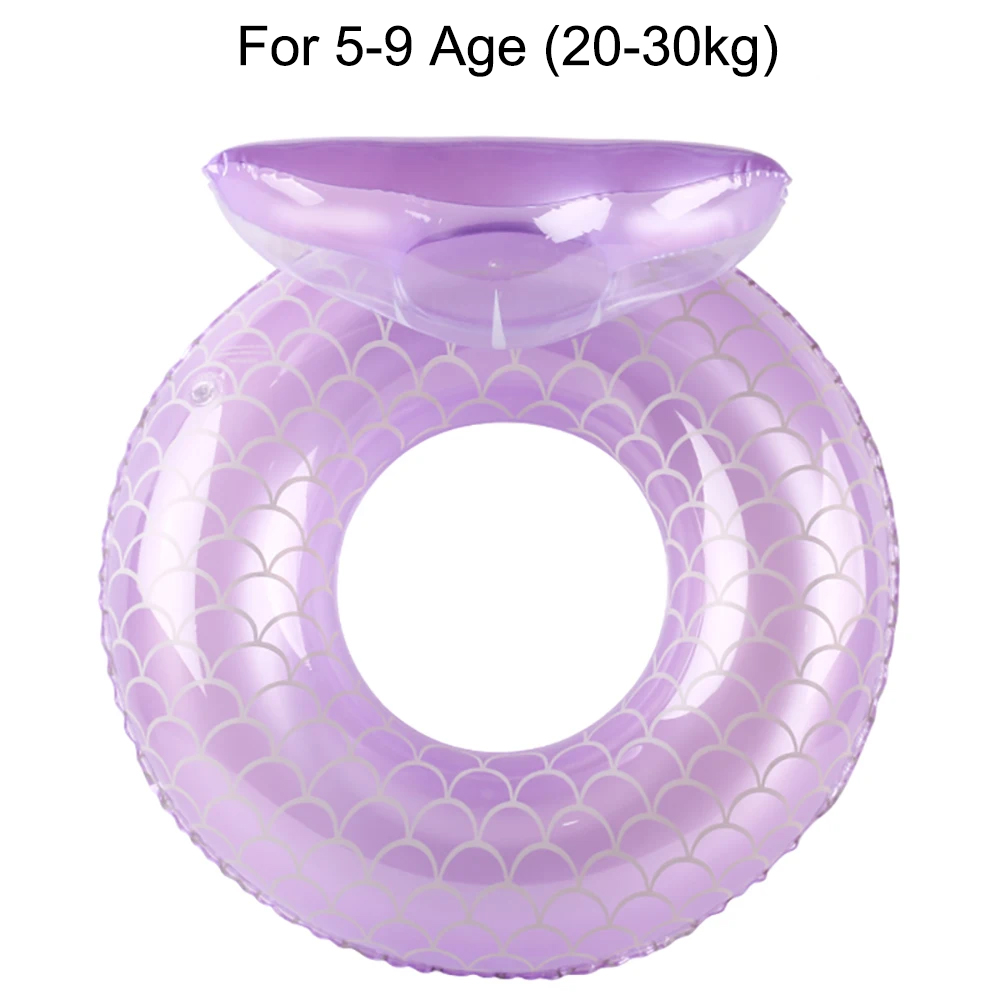 Pool Floaties for Kids,Mermaid Baby Swimming Float... – Grandado