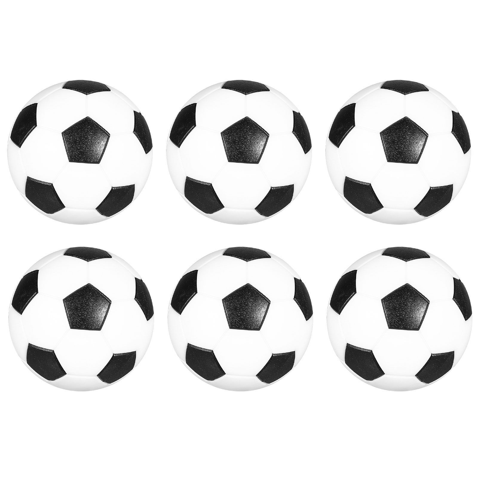 6Pcs Mini Football Table Soccer Balls Replacement ... – Grandado