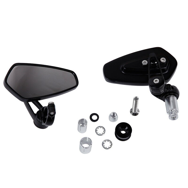 Motorcycle Sportbike 7/8" Handle Bar End Mirrors F... – Grandado