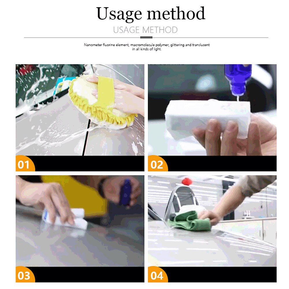 2x Car Ceramic MR.FIX 9H Polish Nano Glass Coat An... – Grandado