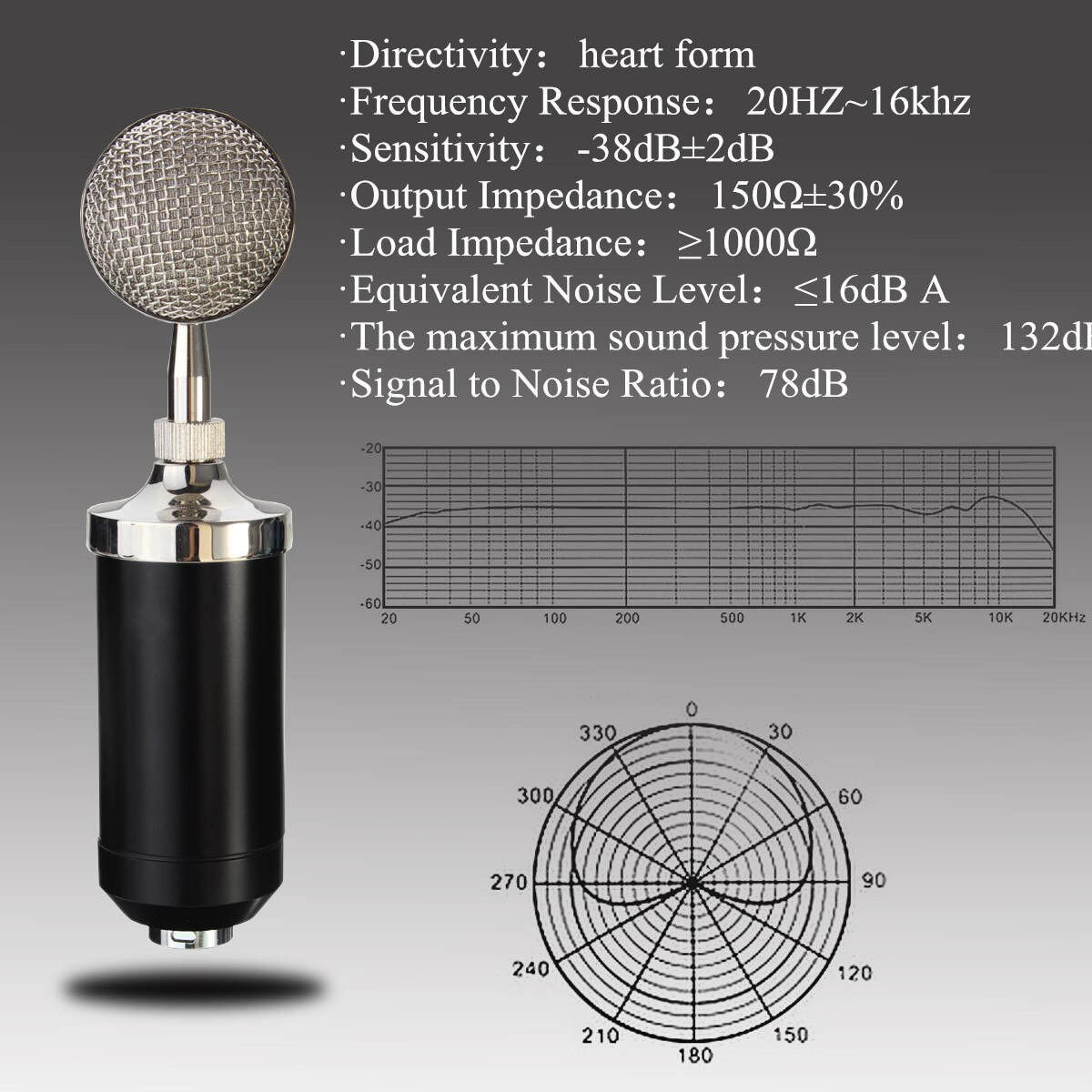 3.5mm Network Singing Podcast Mic Sound Studio Rec... – Grandado