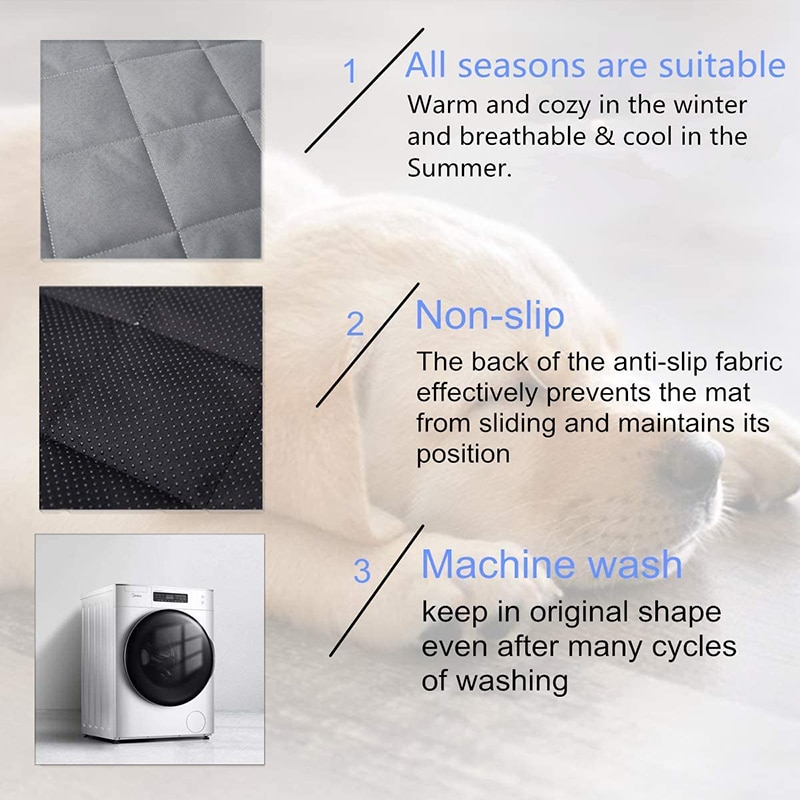 Benepaw All season Bite Resistant Dog Mat Antislip... – Grandado