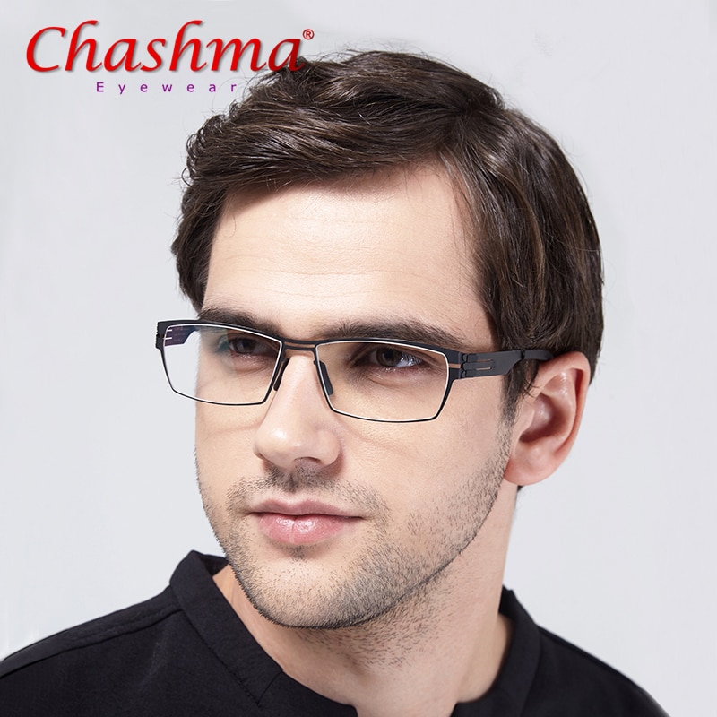 Titanium Alloy Optical Glasses Frame Men Ultraligh... – Grandado