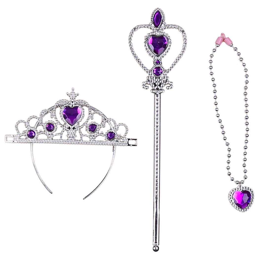 Mädchen der Tiara Strass Kleid up Prinzessin Krone... – Vicedeal