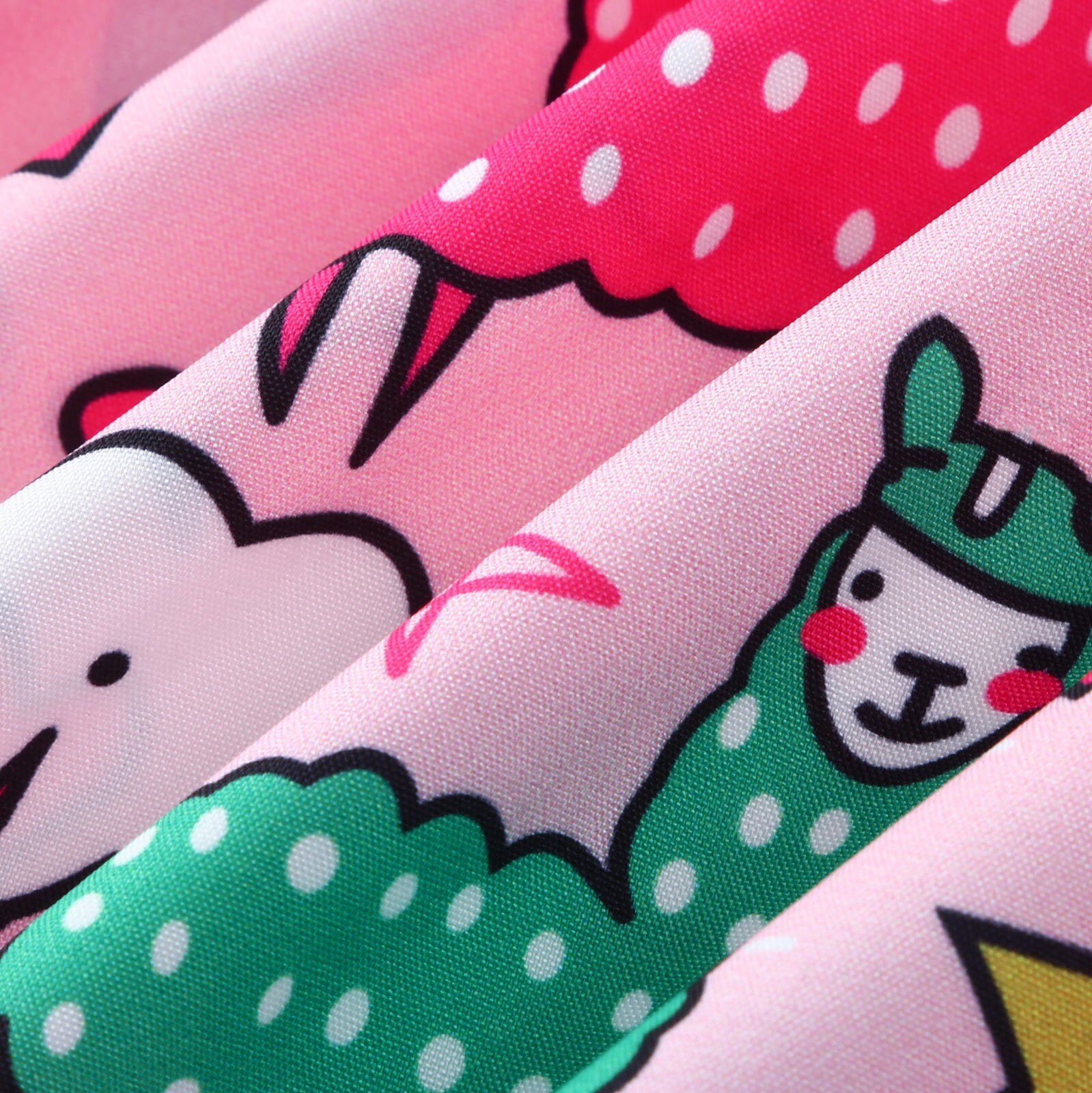 Nurse Uniform Working Women V-neck Cartoon Animals... – Grandado