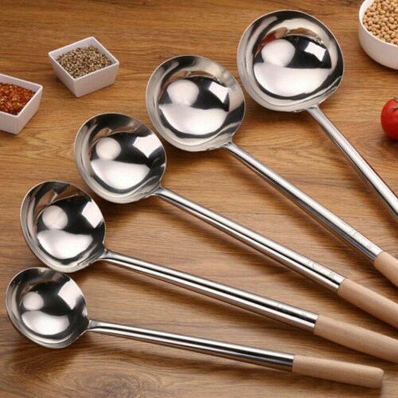 Long Handle Soup Ladle Cooking Utensils Ladle Spoo... – Grandado