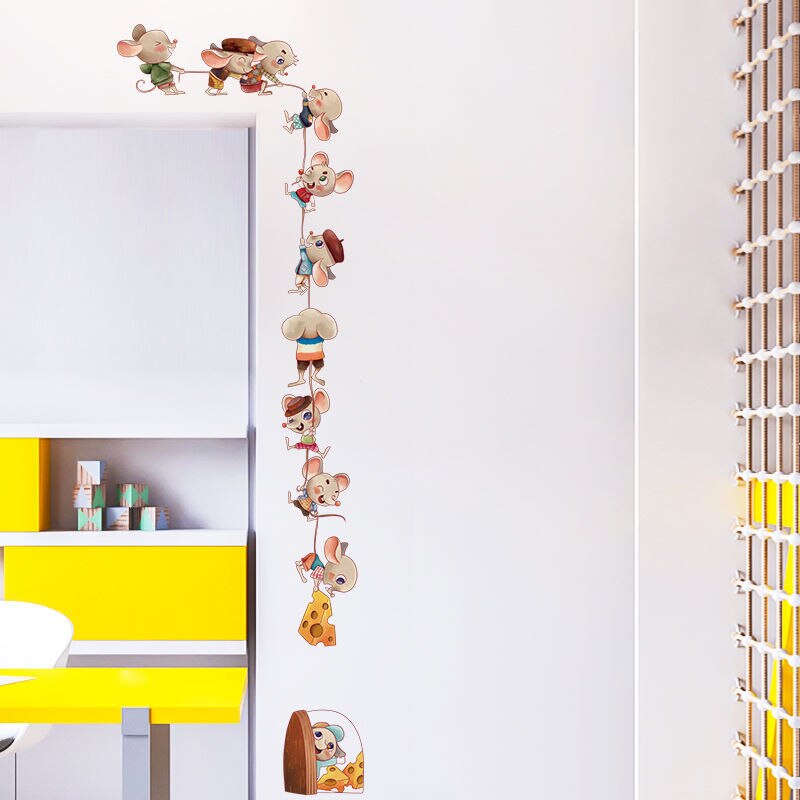 Leuke Muis Moving Model Sticker Muur Voor Kinderka... – Vicedeal
