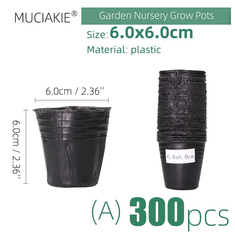 15 Sizes of Grow Nersery Pots Garden Flower Seedli... – Grandado