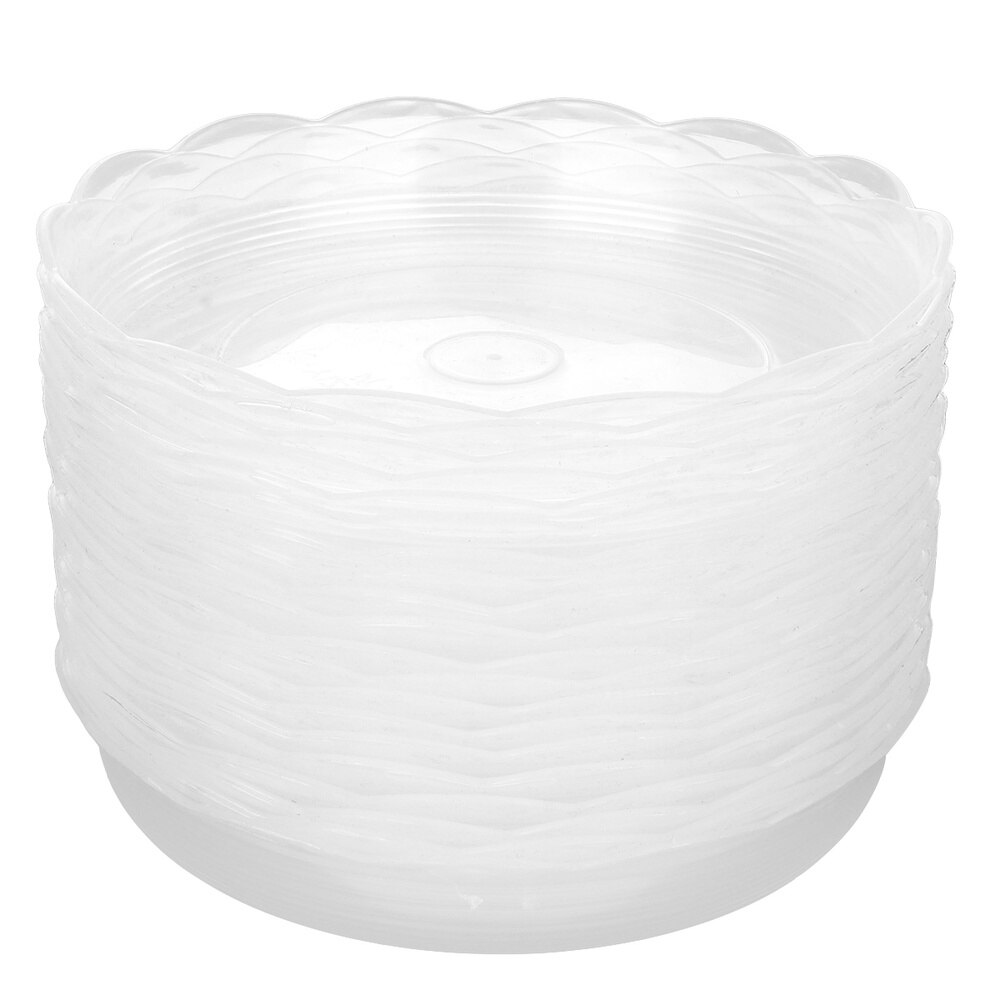20pcs Plastic Round Flower Pot Tray Bottom Support... – Grandado
