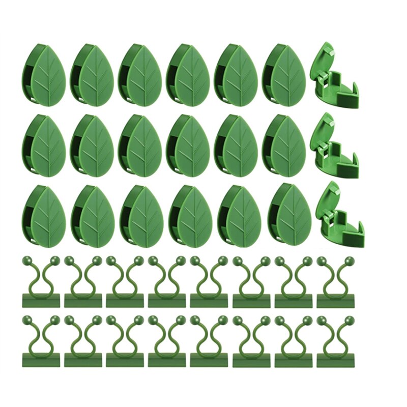 120 Pieces Vine Plant Wall Clips Invisible Vine Pl... – Grandado