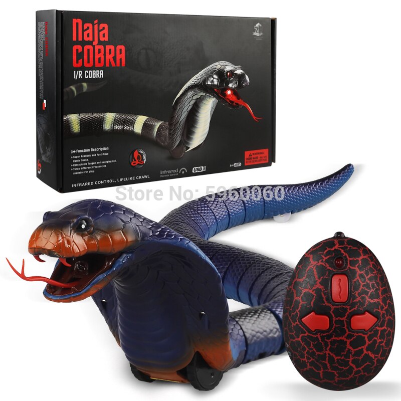 Electric wireless remote control cobra simulation ... – Grandado