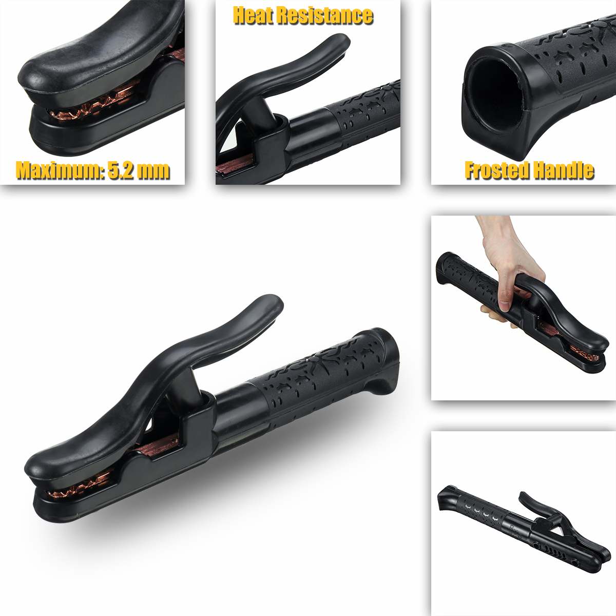 800A Welding Electrode Holder Copper Brass Clamp R... – Grandado