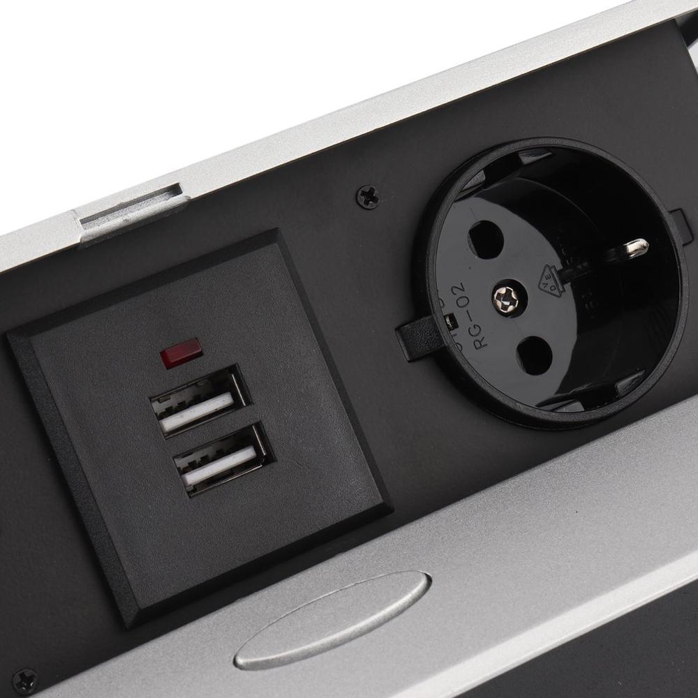 Practical Silver Round Side Desktop Conference Tab Grandado