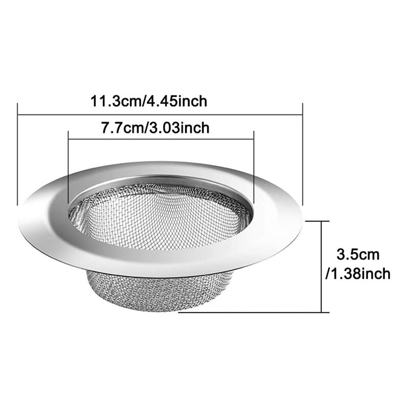 Drain Filter Kitchen Sink Filter Anti-Clogging Mes... – Vicedeal