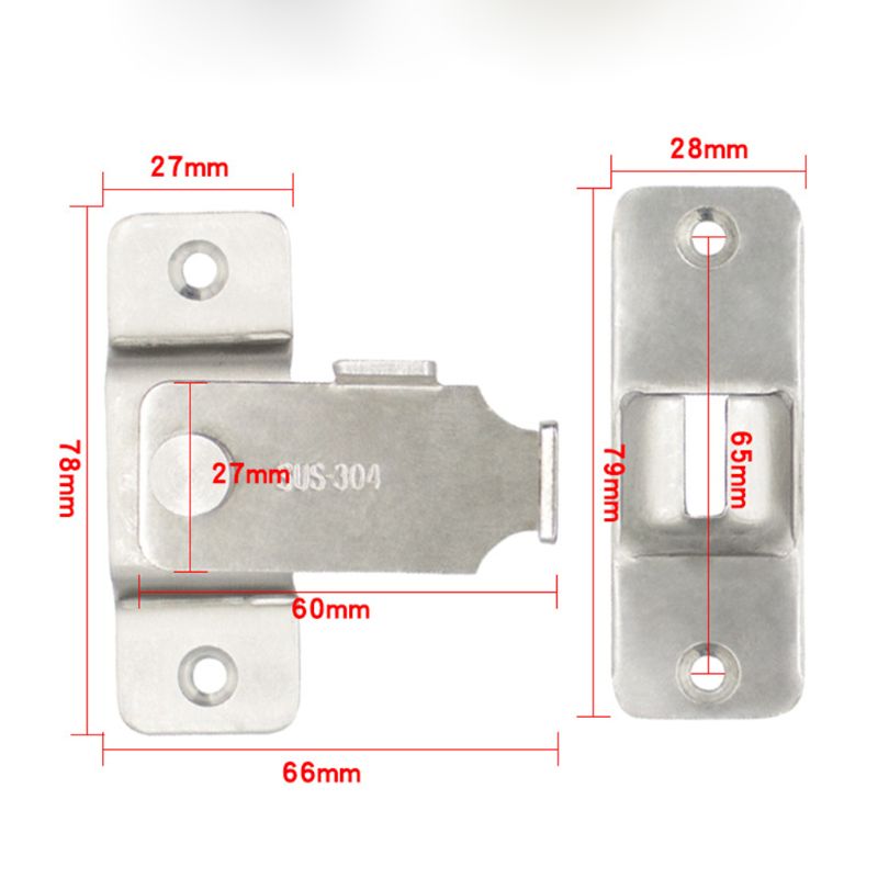 Stainless Steel 90 Degree Right Angle Buckle Hook ... – Grandado