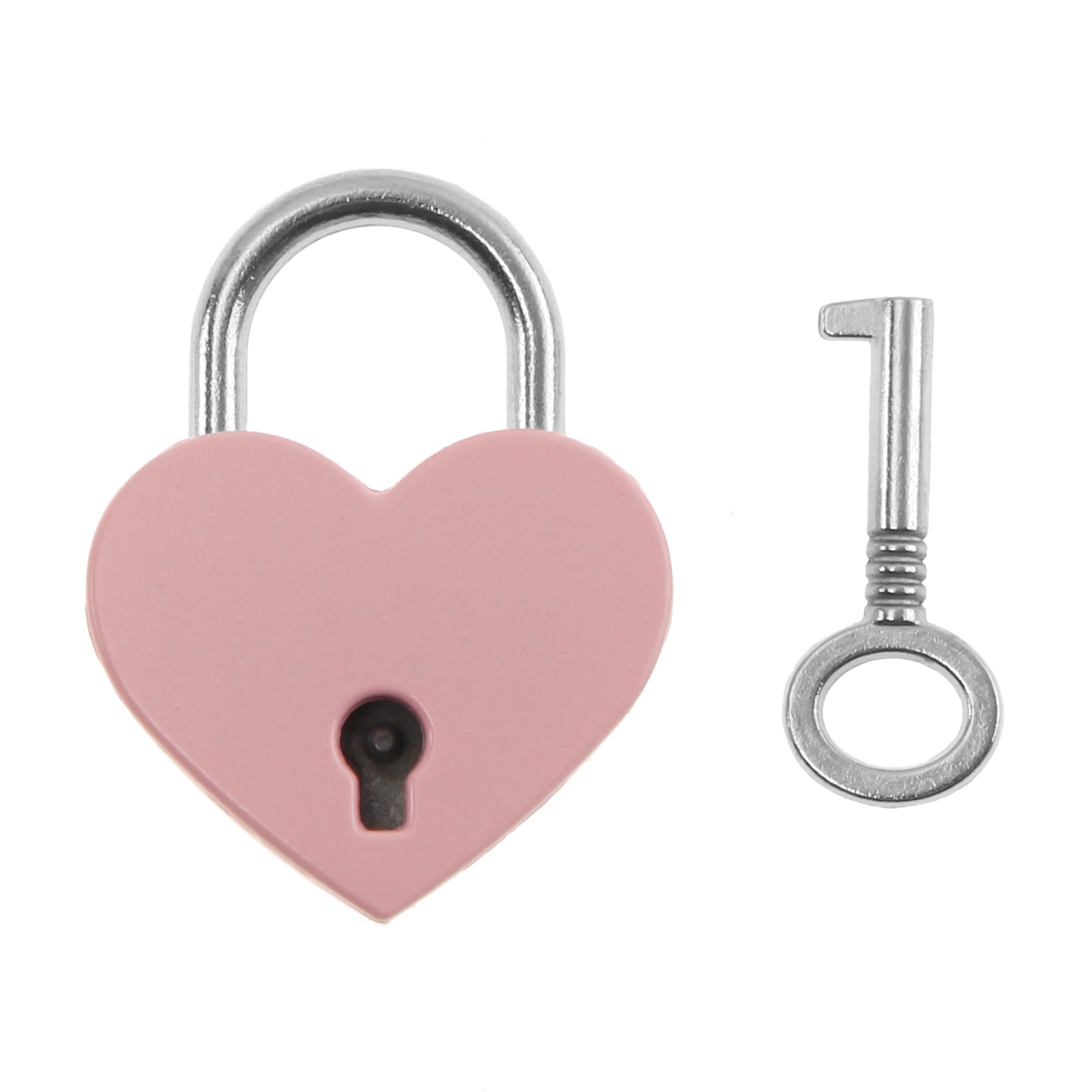 Candado con forma de corazón de estilo antiguo, ca... – Grandado