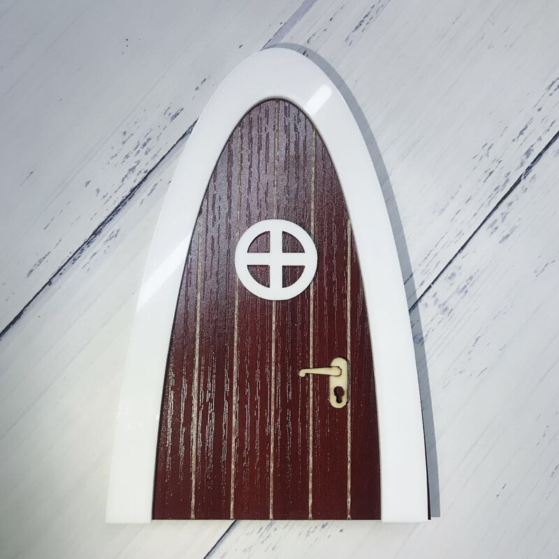 Hand Made Baby blue Fairy door great for girls roo... – Grandado