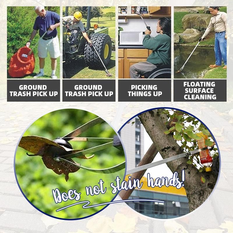 Folding Picker Household Garbage Picker Folding Tr... – Grandado